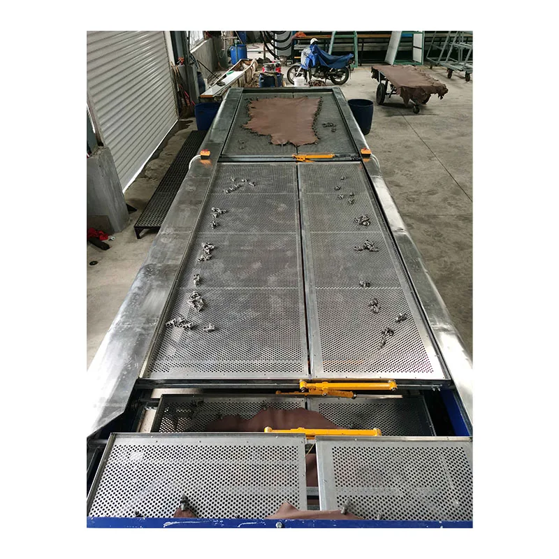 Stainless Steel Horizontal Type Toggling Dryer Leather Making Machine ...