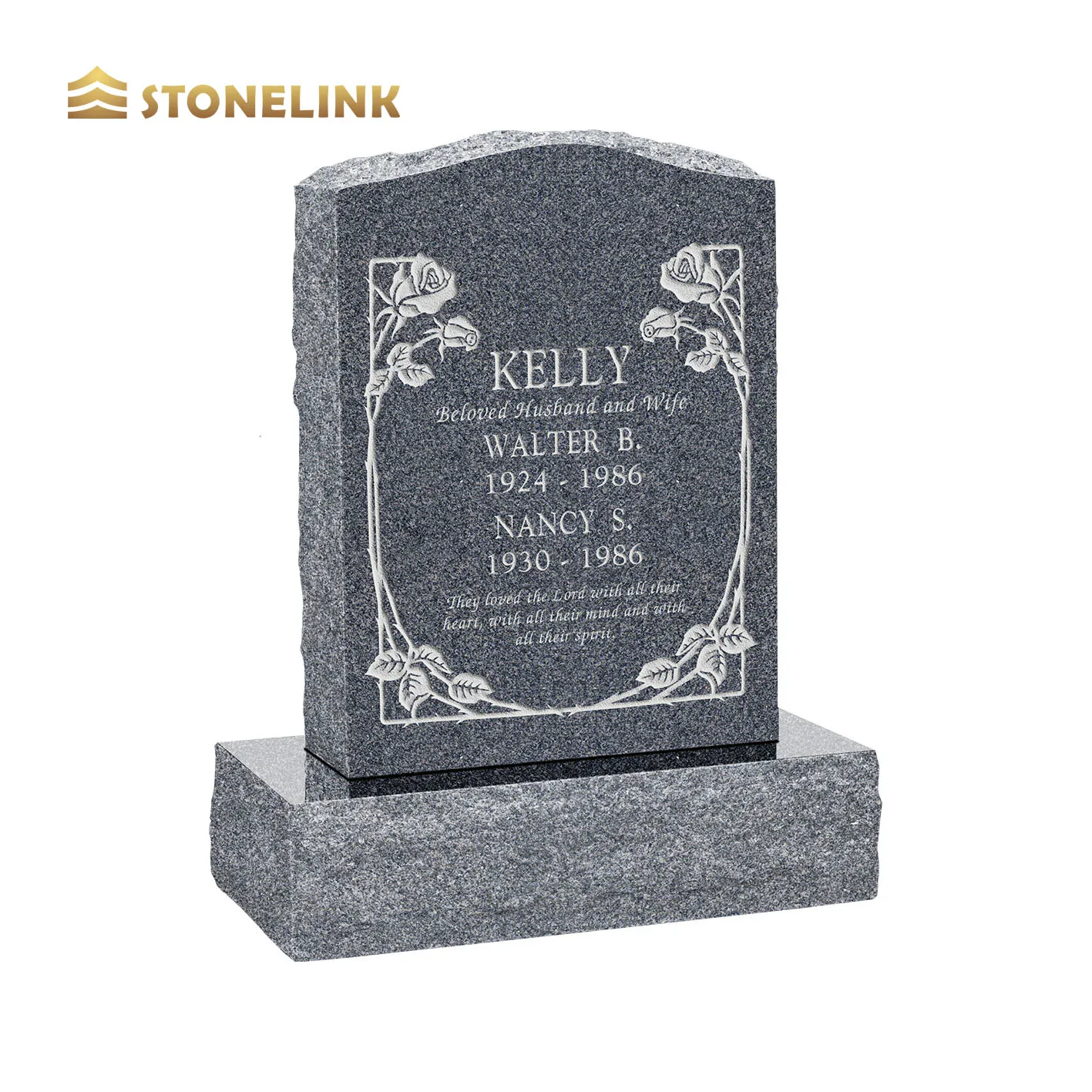 Granite Tombstones and Monuments - Customized Headstone Designs
