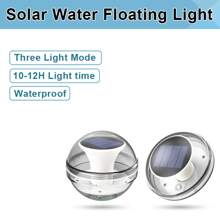 Solar Floating Upgraded Waterproof Pond Light With Multi Color Changing ...