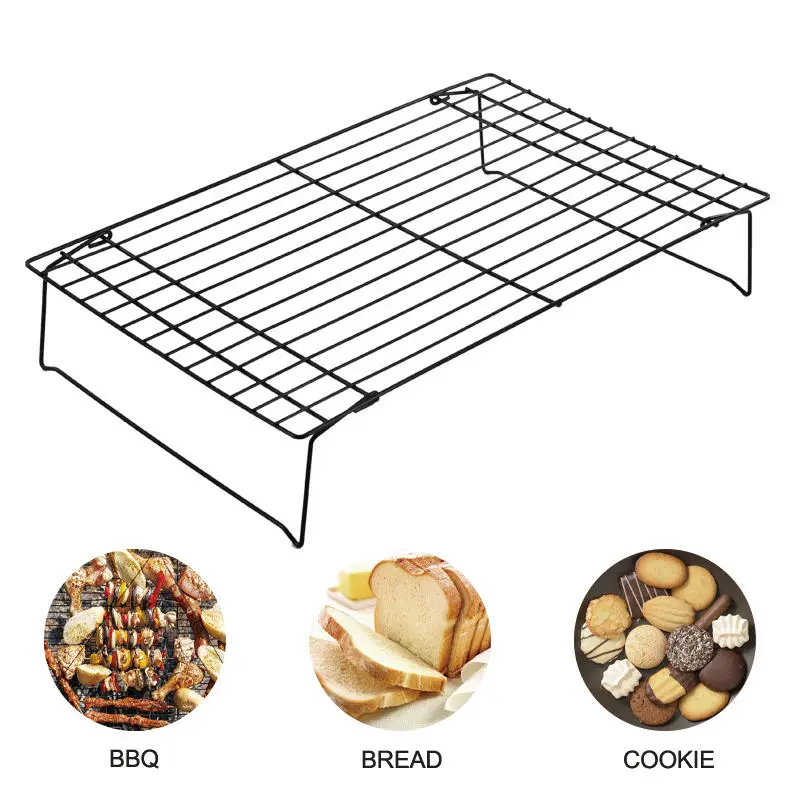 3-layer Cooling Stainless Steel Rack Baking Tray Non-stick Bread ...