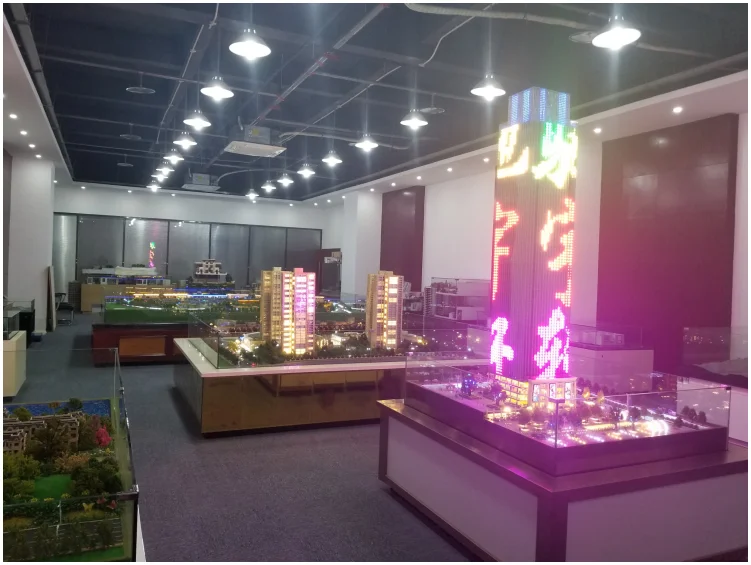 Perfect Led Lighting Effect Architectural Building Custom Scale Urban ...