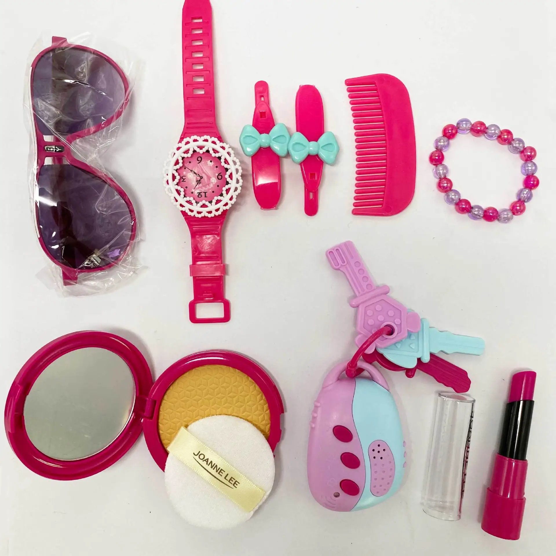 Huiey Children's Makeup Kit Toys For Girls Portable Pretend Role Play ...