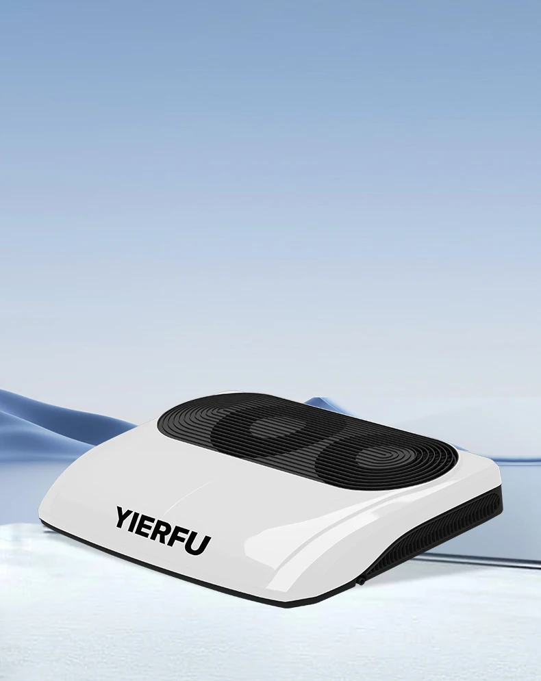 Universal Dual Fan 12V 24V Electric Car Roof & Truck Cabin Air ...