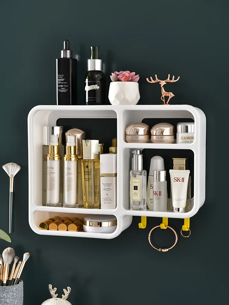 Customized Color Sizes Wall-mounted Storage Organizer Makeup Organizer ...
