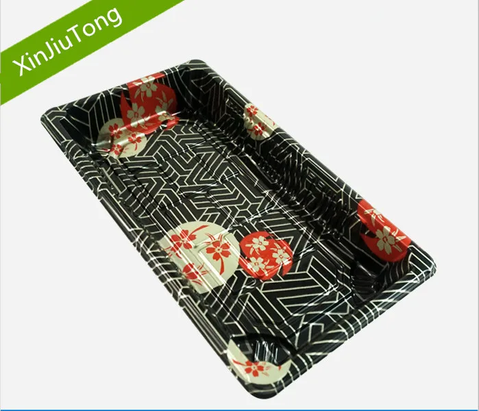 Plastic Sushi Tray Disposable Containers Take Away Reusable Sushi ...