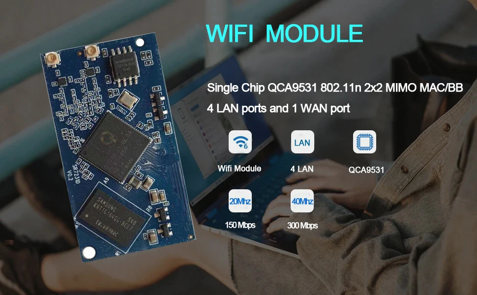 2.4ghz Wireless Transmitter Receiver MT7601 Chip Wifi Module for Set ...