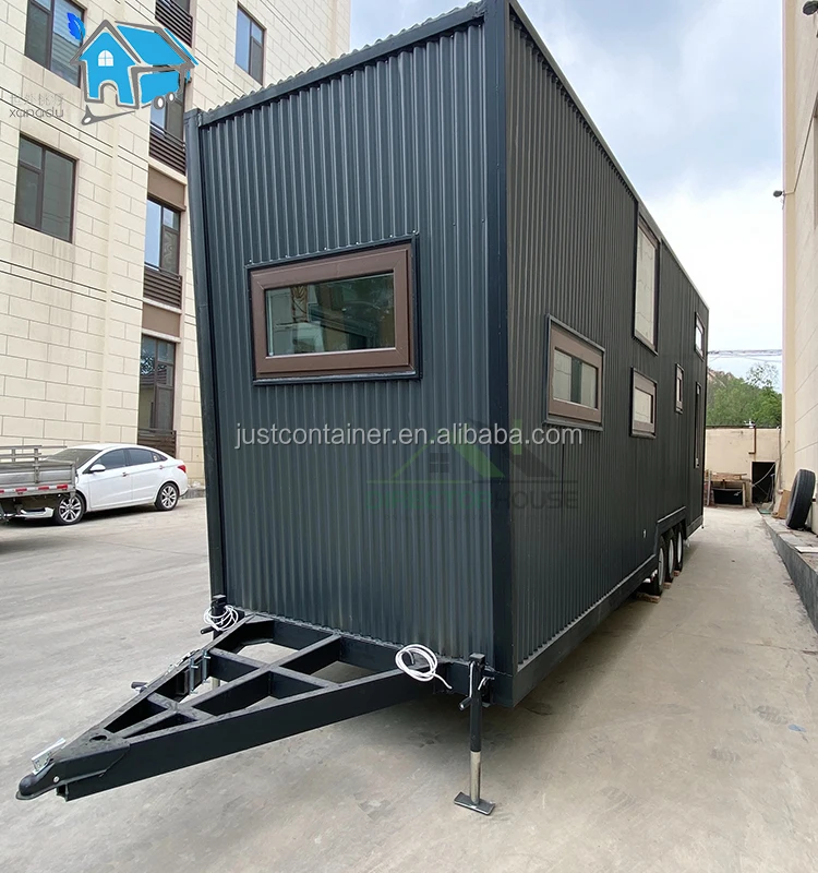 Prefab Houses Modern Luxury Tiny House With Loft Prefabricated Cabin On ...