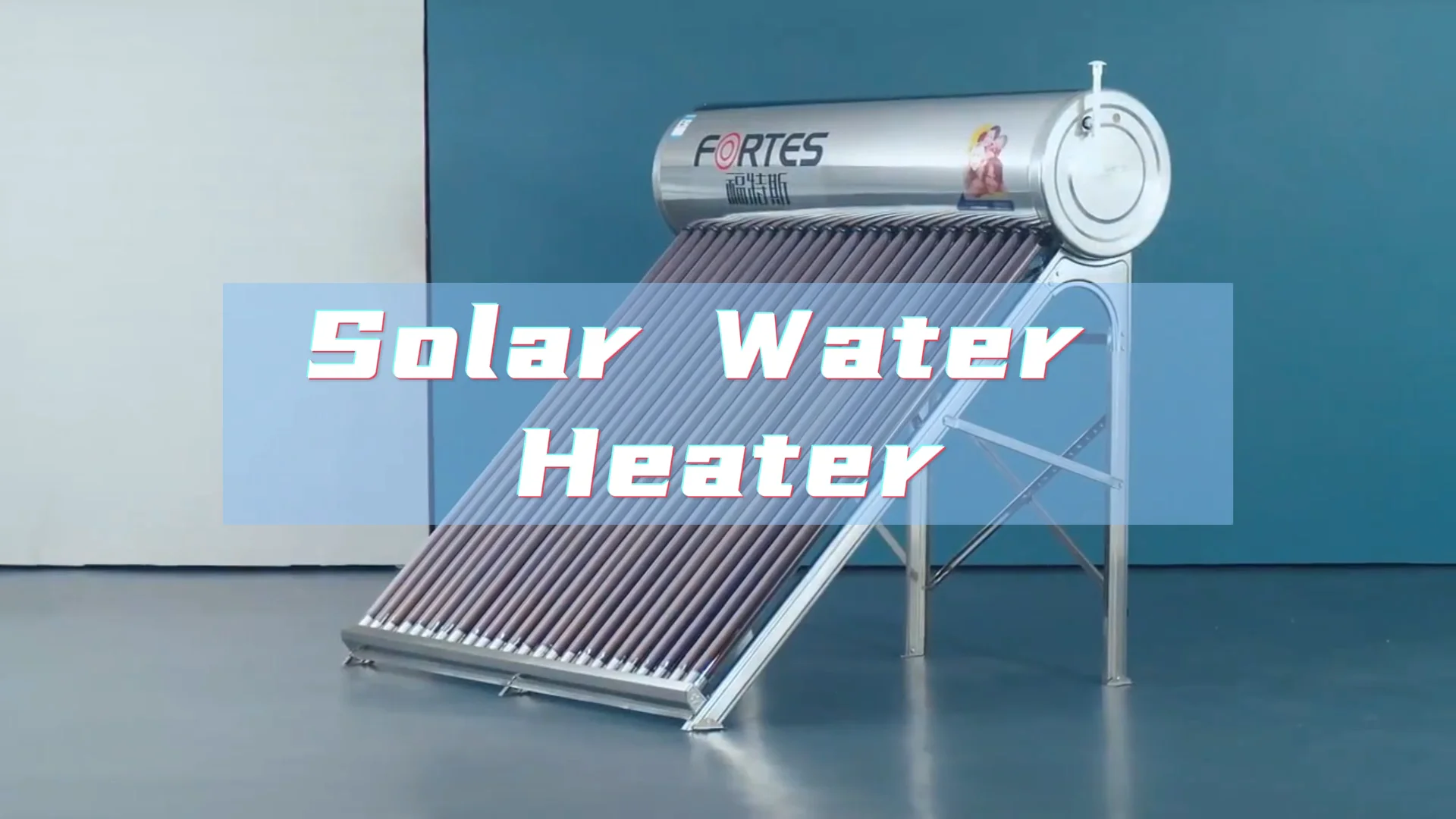 Fortes Pressure High Quality Solar Water Heater System With Vacuum ...