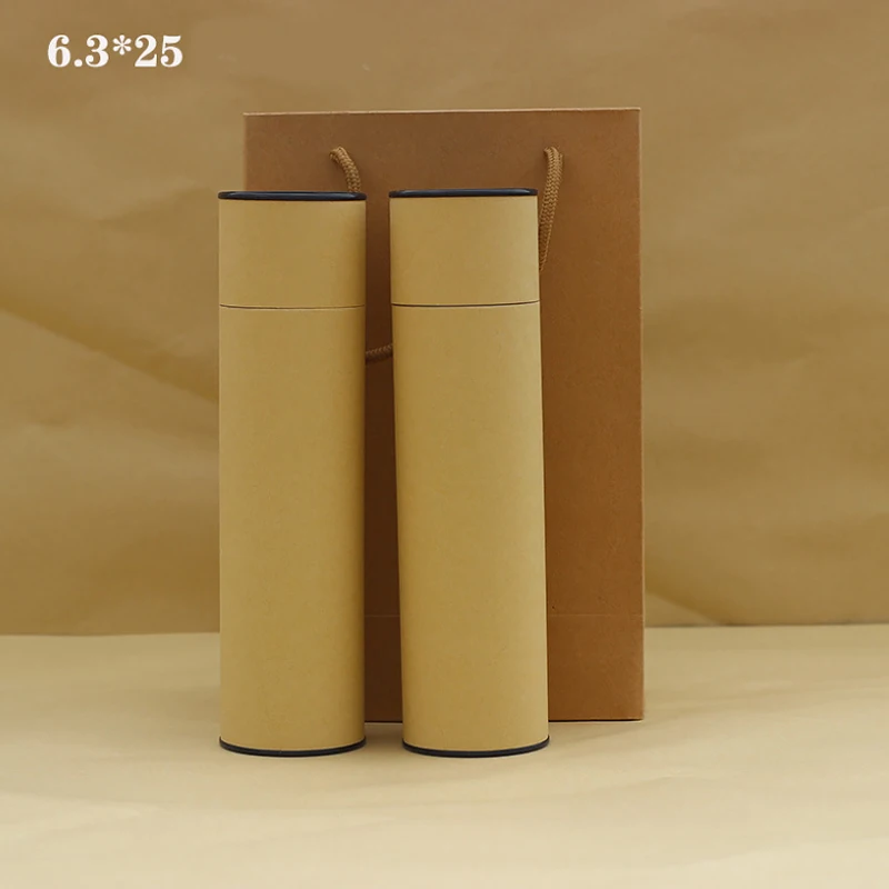 Jijid Custom Cylindrical Canister Cardboard Cylinder Round Box Paper ...