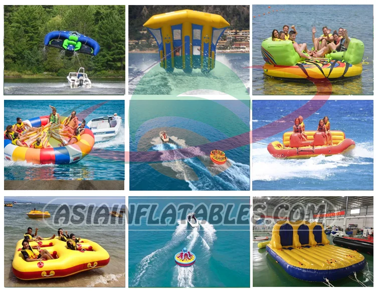 Adults Inflatable Dragon Towable Boat 12 Seats Double Tube Dragon Boat ...