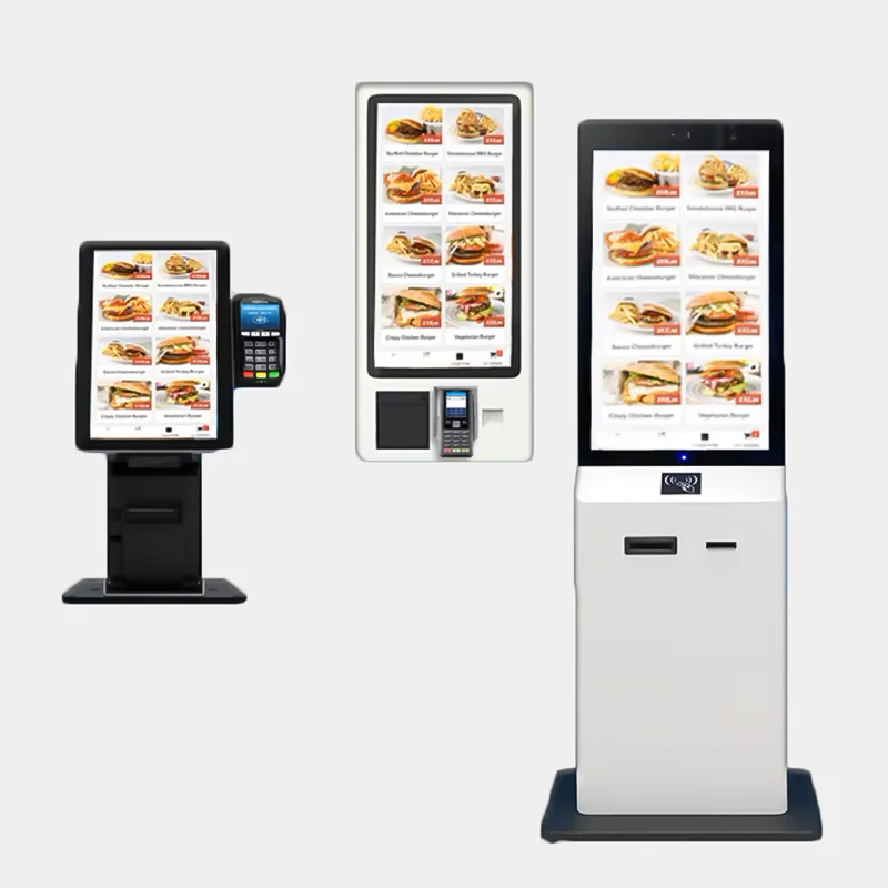 Fast Food Self Service Kiosk Bill Touch Screen Payment Self Service ...
