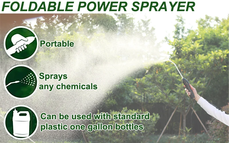 All Purpose Insect Control Battery Electric Motor Spray Chemical ...