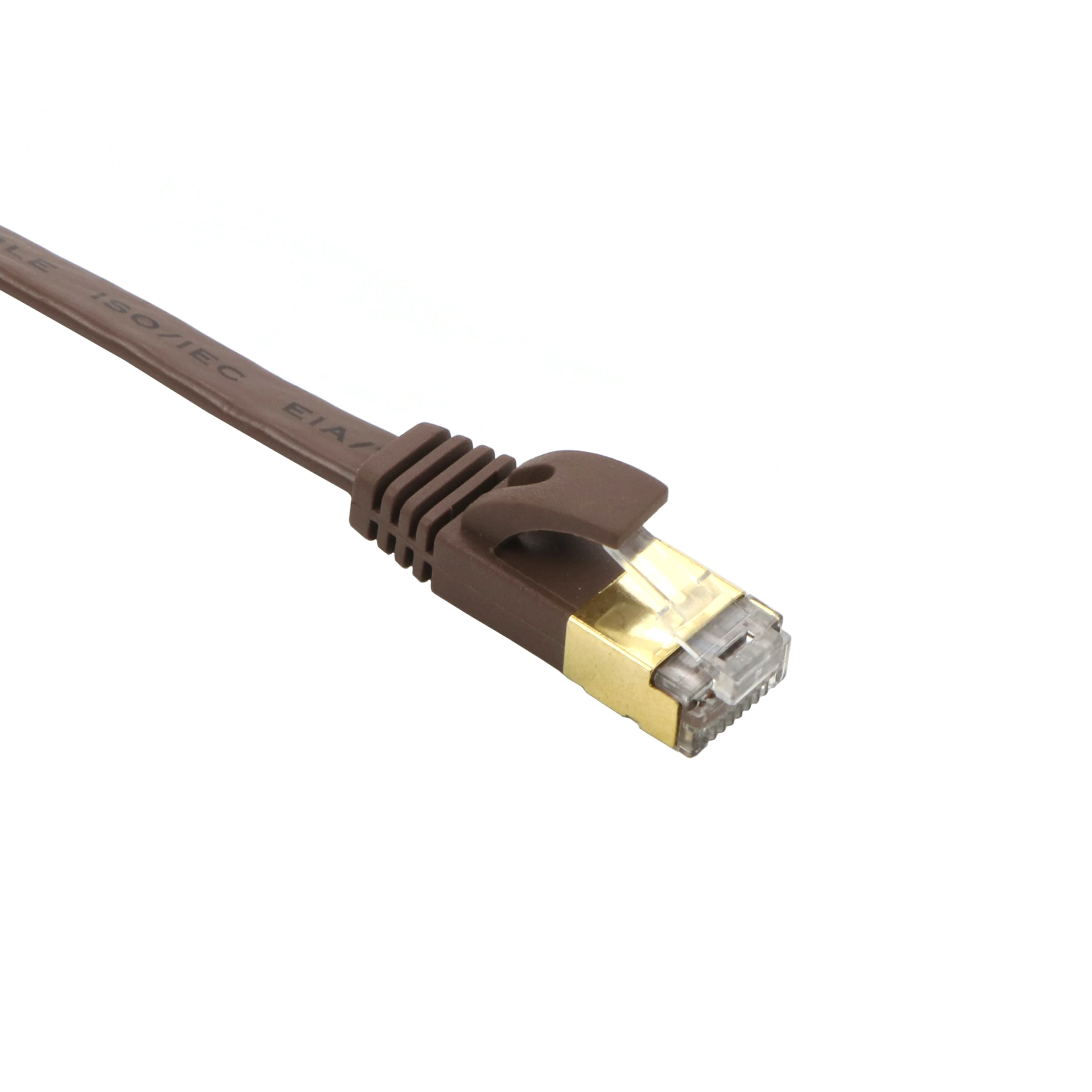 40ft Cat7 Sstp Cable Flat Cat7 Network Cable High Speed Flat Internet ...