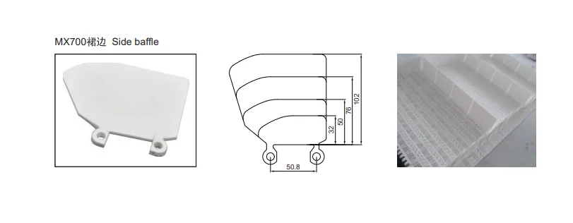 50.8 Pitch Modular Conveyor Belt - Durable & Versatile