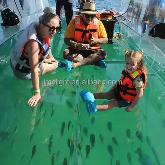 LIMELIGHT Clear Boat - Transparent Bottom Touring Vessel