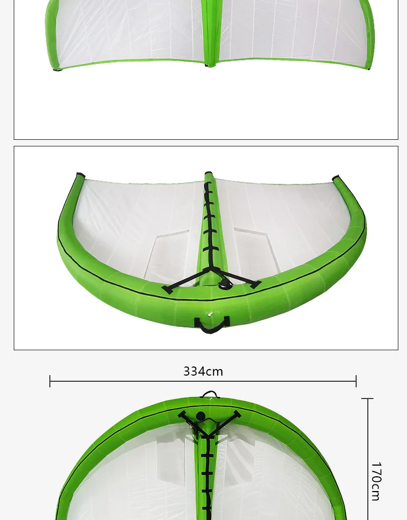 Custom Inflatable Sail 3 Piece Starboard Kite Surf 7m Set Board ...