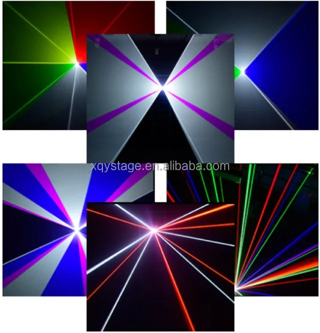 5w Full Colors Rgb Animation Led Laser Light Ilda Dmx 512 Projector 5w ...