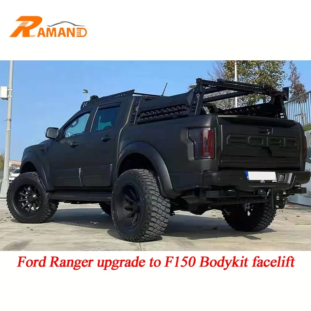 Factory Body Kit For Px Ranger T6 T7 T8 Upgrade To Ford F150 Raptor ...