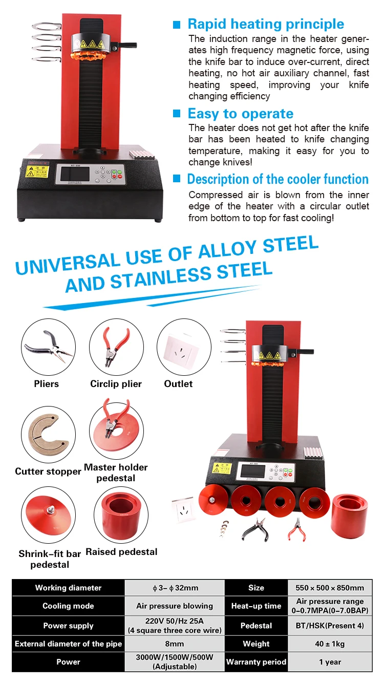 Shrink Fit Heating Machine - Easy to Operate ST500