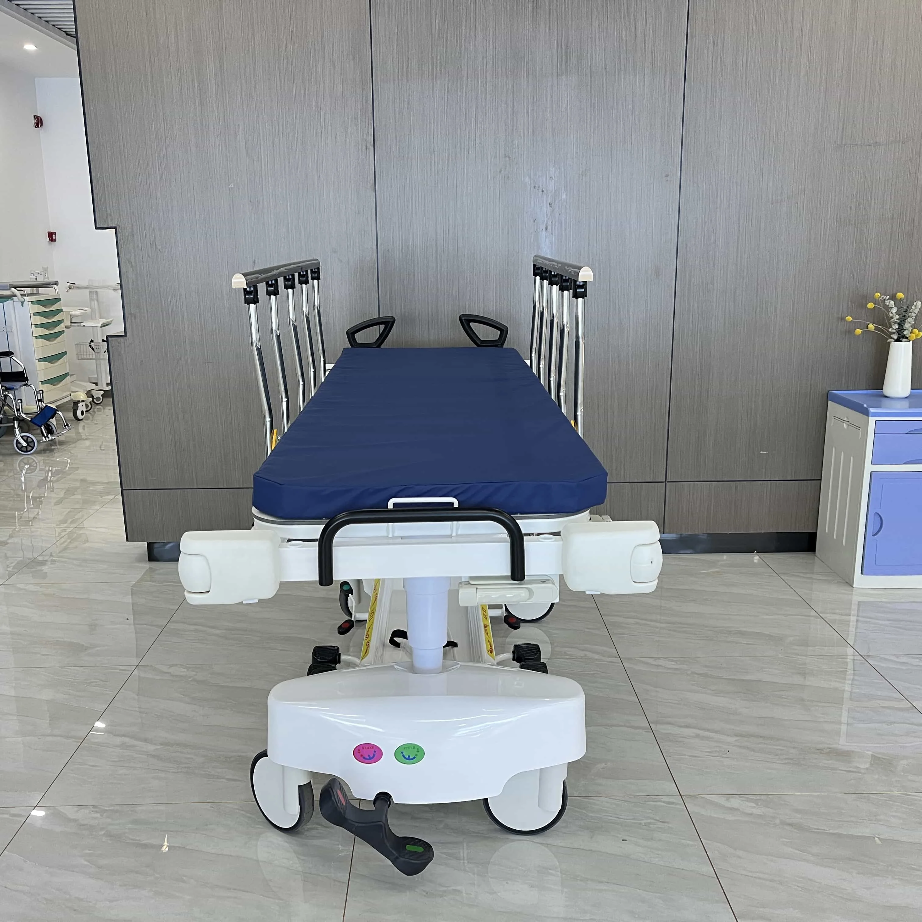 Professional Hospital Hydraulic Patient Stretcher Bed Professional ...