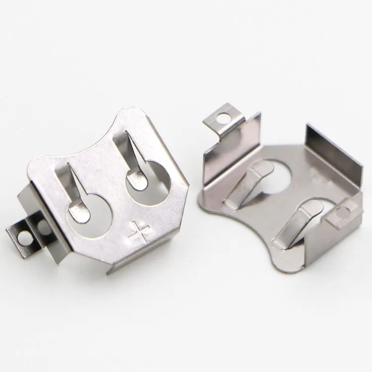High Quality Nickel Plated Battery Clip Retainer Secure Coin Cell ...