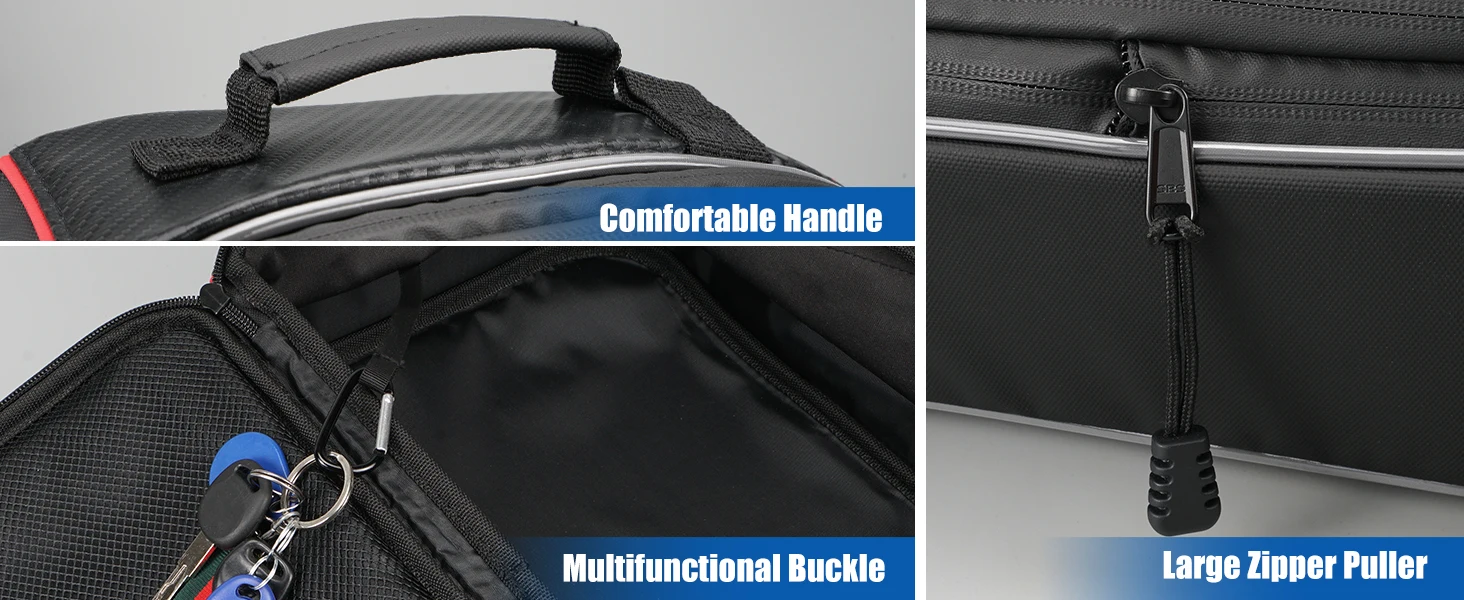 Nicecnc 2pcs Motorcycle Side Box Top Luggage Bags For Bmw F750gs 850gs ...