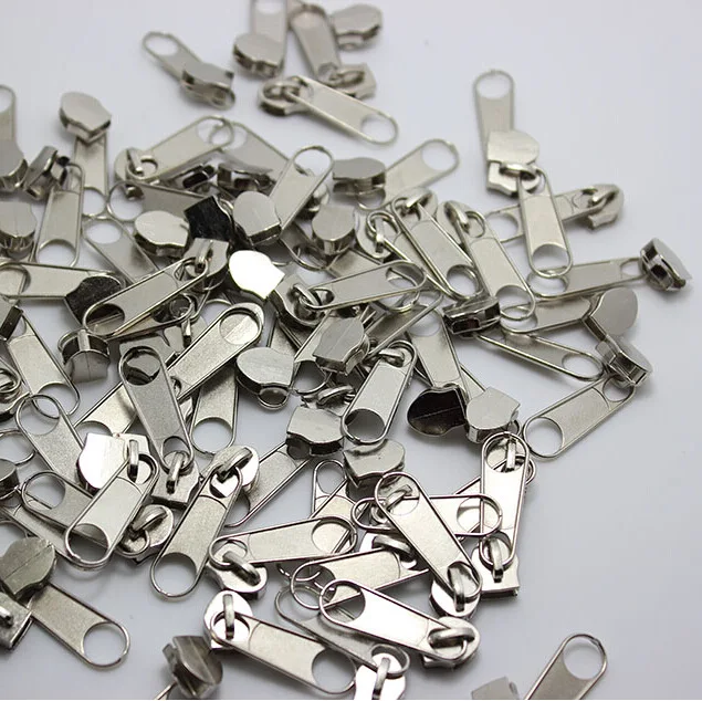 Hot Sales No.5 Non Lock Zipper Slider With Decorated Pull For Nylon ...