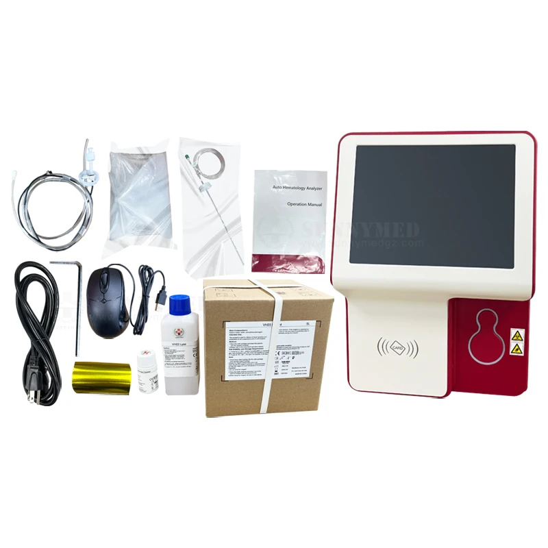 Veterinary Hematology Analyzer - 3 Part Portable CBC Blood Analyzer
