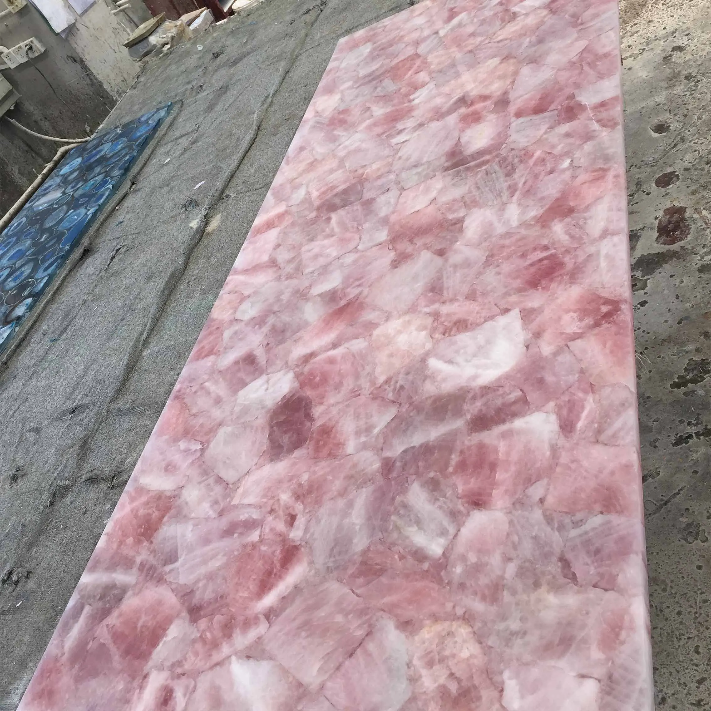 Pink Quartz Countertops - Customize Rose Quartz for Kitchens