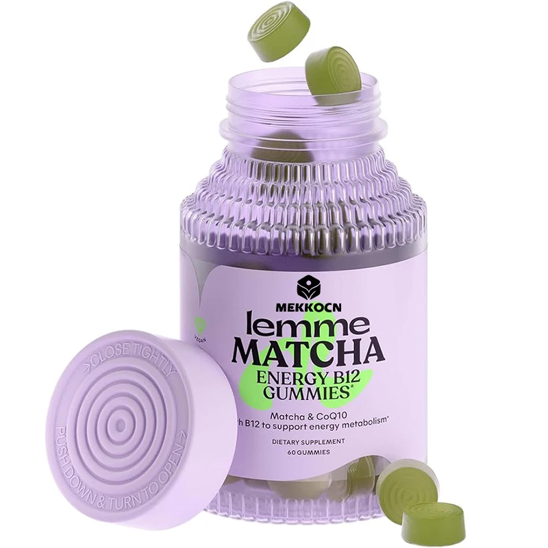 Custom Designed Matcha Tea Gummies - Energy & Skin Support