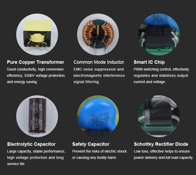 Ultra Compact Mini Led Driver Mean Well Driver Power 24 V 6W-75W 36V AC ...