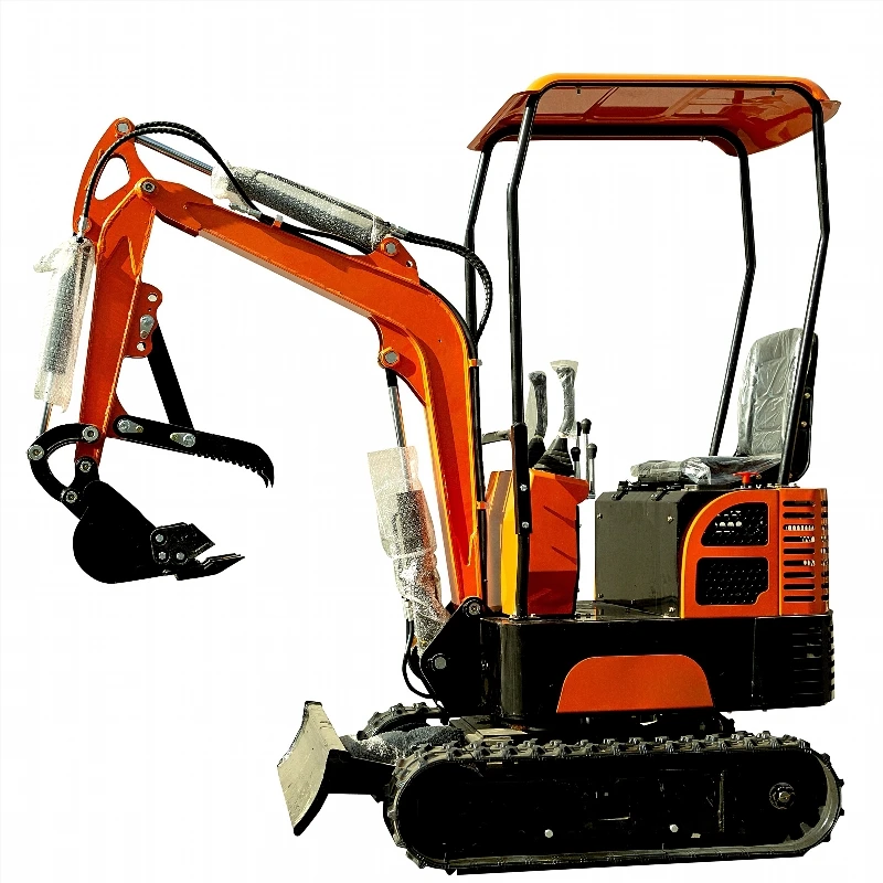 1 Ton Mini Hydraulic Crawler Excavator Dg10 Garden Farm Use Meet Ce/epa ...