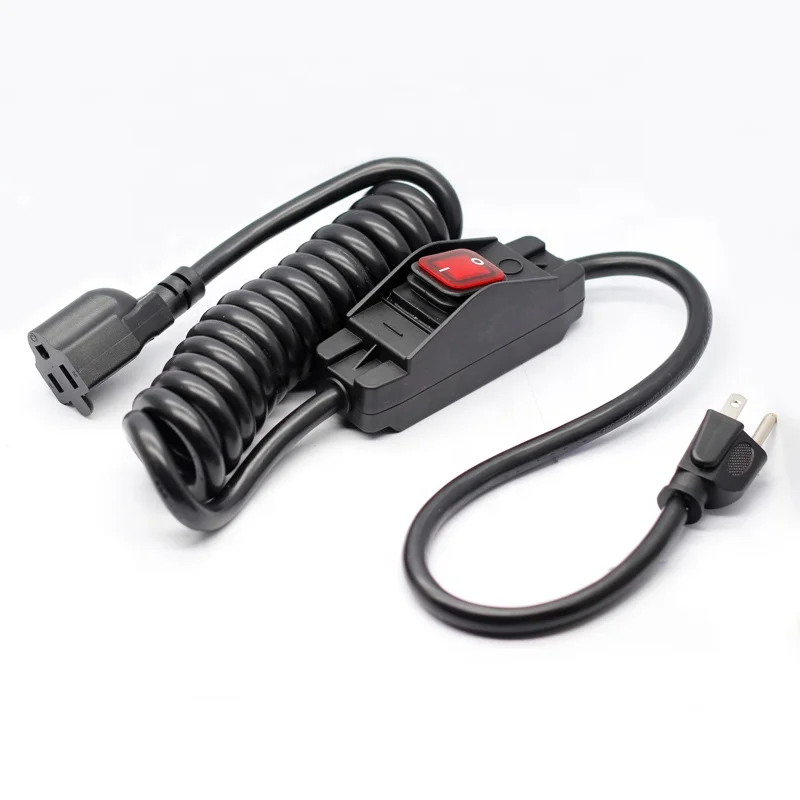 Outdoor Power Cord With Inline Switch Inline Switch 120v Outdoor