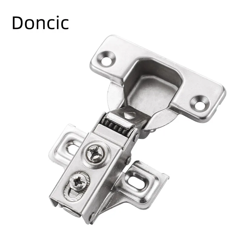 Doncic Full Overlay Half Overlay Hinge Nickle Plated Hinge Folded Brass ...