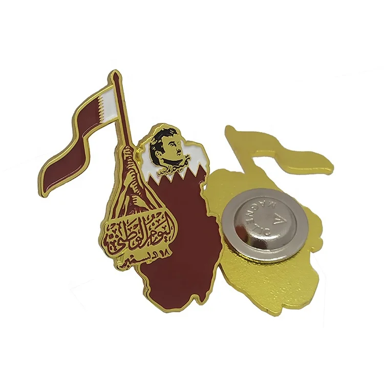 Qatar National Day Gifts - Souvenir Magnet Pin Badge