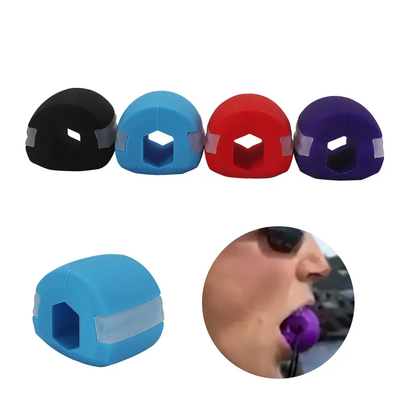 2023 New Products Jaw Muscle Exerciser Silicone Jaw Face And Neck ...