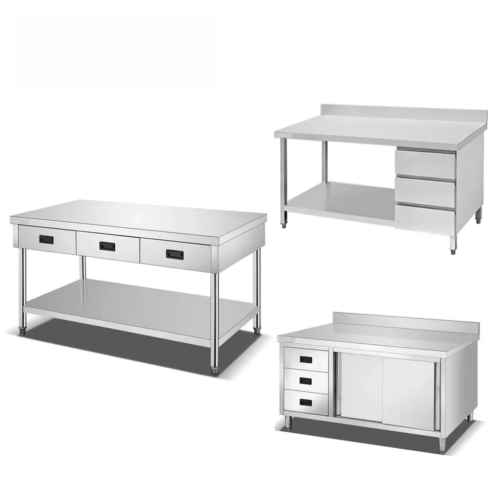 Commercial Stainless Steel Fast Food Storage Cabinet Heavy Duty ...