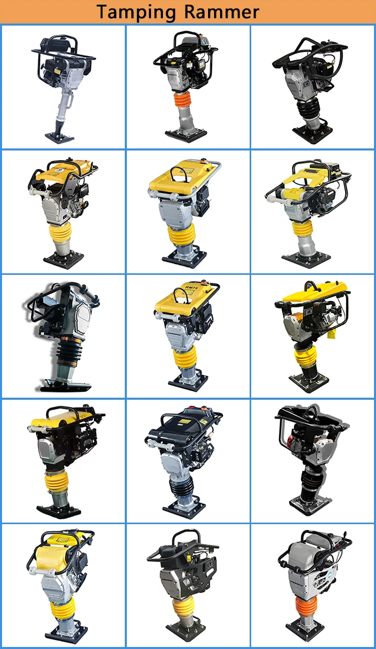 VIBROPAC Sand Soil Compactor Tamper Machine Vibrating Tamping Rammer ...