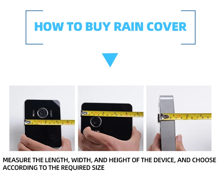 Card Reader Cover Bag Raincover Kinmade Barn Door Hardware Calling ...