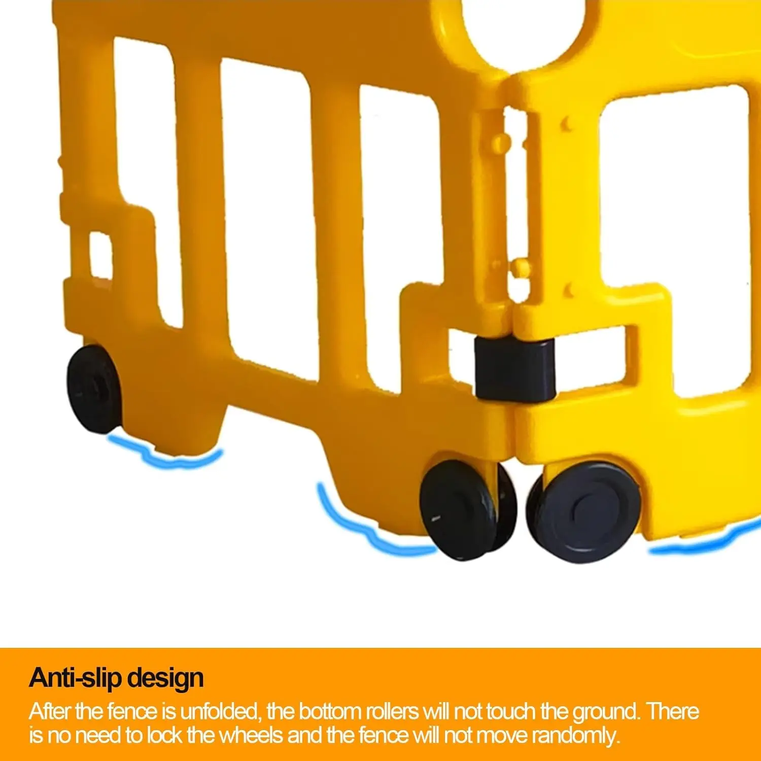 Benc Malls Elevators Temp Pedestrian Restricted Zones Flexible 4-panel ...