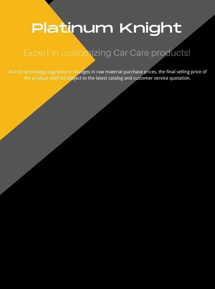 Custom Labels Here! Car Wash 1st Supplier Nano Car Wax Shampoo