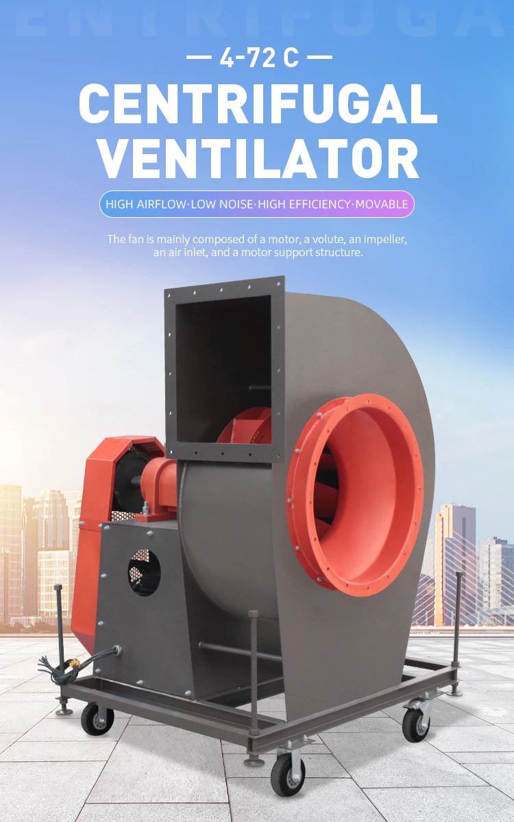 Grain Drying Fan Warehouse Cooling Dehumidification with Centrifugal ...