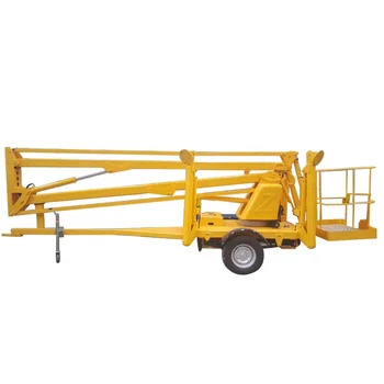 1 Ton 10m Articulating Small Aerial Lifts Articulated Hydraulic Crawler ...