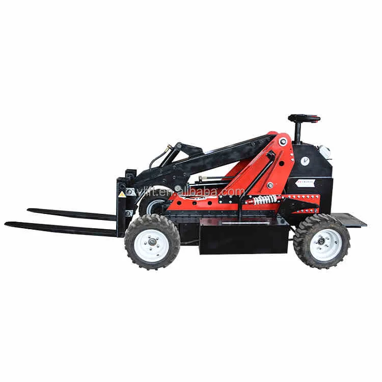 Vlift 1 Ton Electric Forklift Rough Terrain Handler Crank Arm Forklift ...