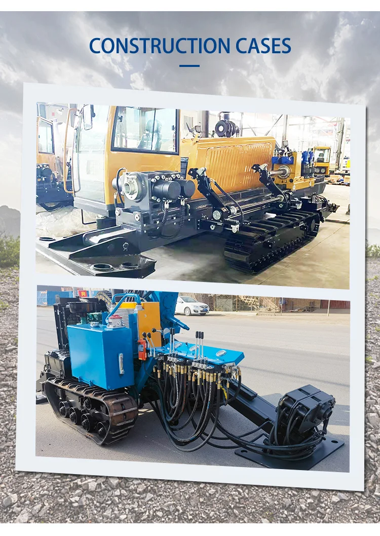 Small Pneumatic Drill Mini Horizontal Directional Drilling Rig Machine ...