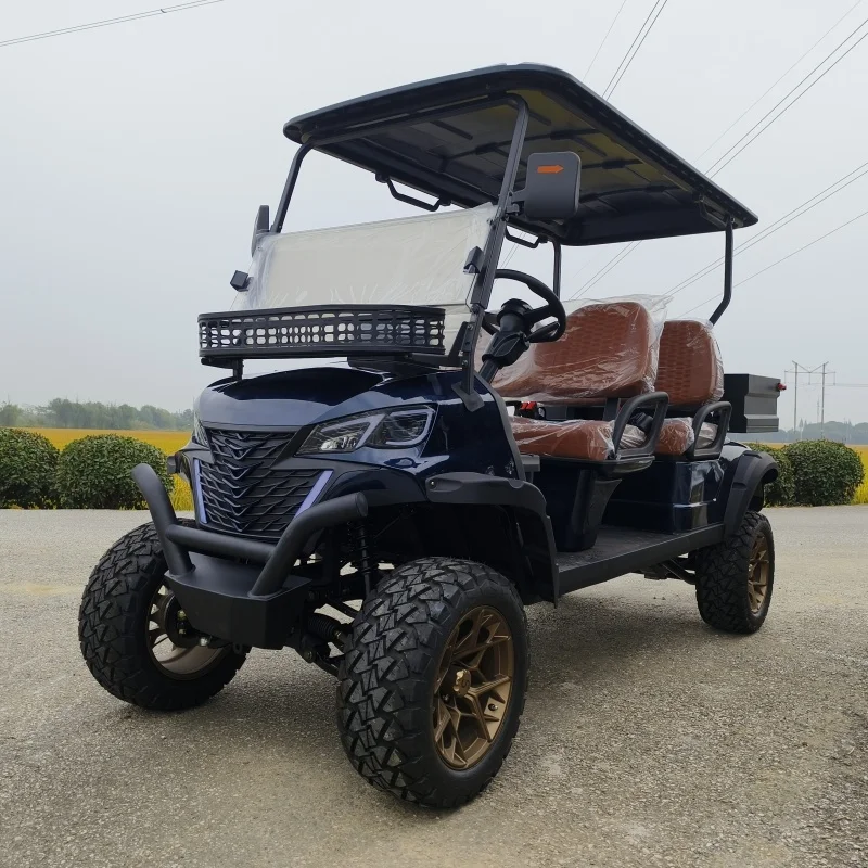 4-Seater Electric Cargo Delivery Golf Cart with 500kg Capacity Cargo ...