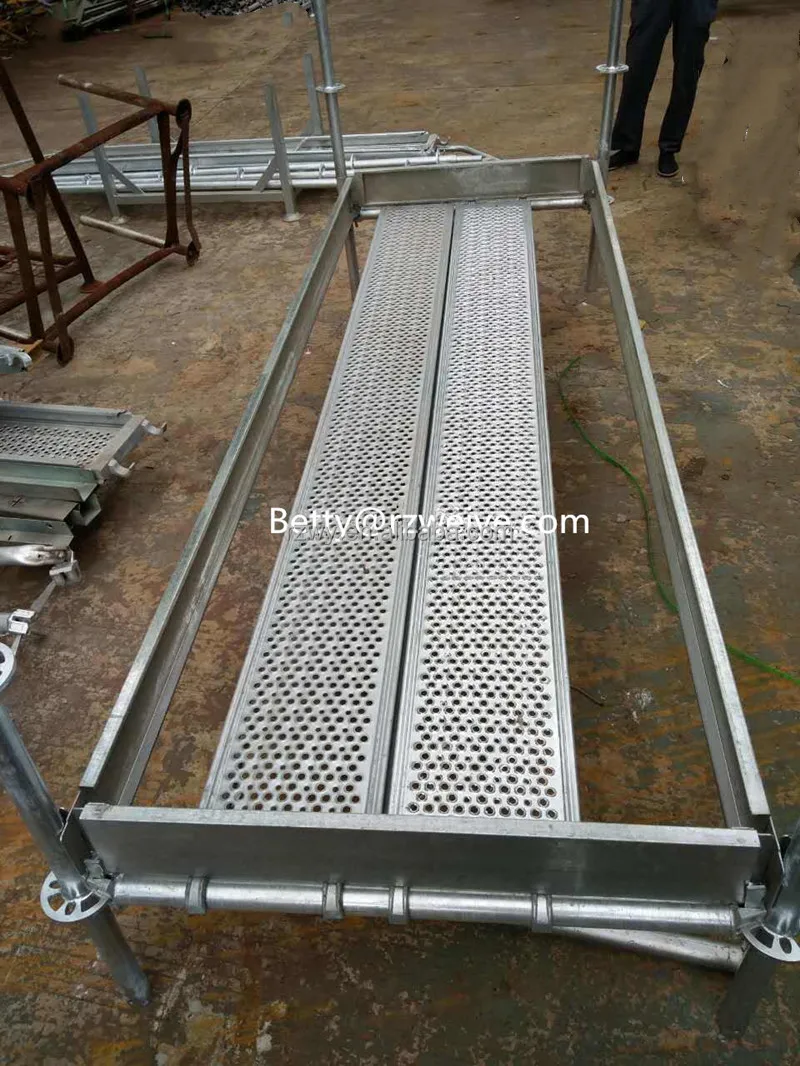 Ringlock Systems Scaffolding Wooden/steel Toe Board For Layher Building ...