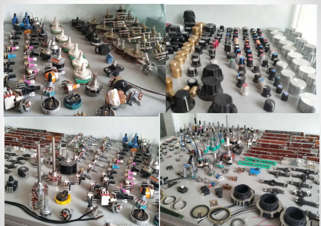 Volume Control Rotary 10k Linear Potentiometer 9mm Tuning Switch - Buy ...