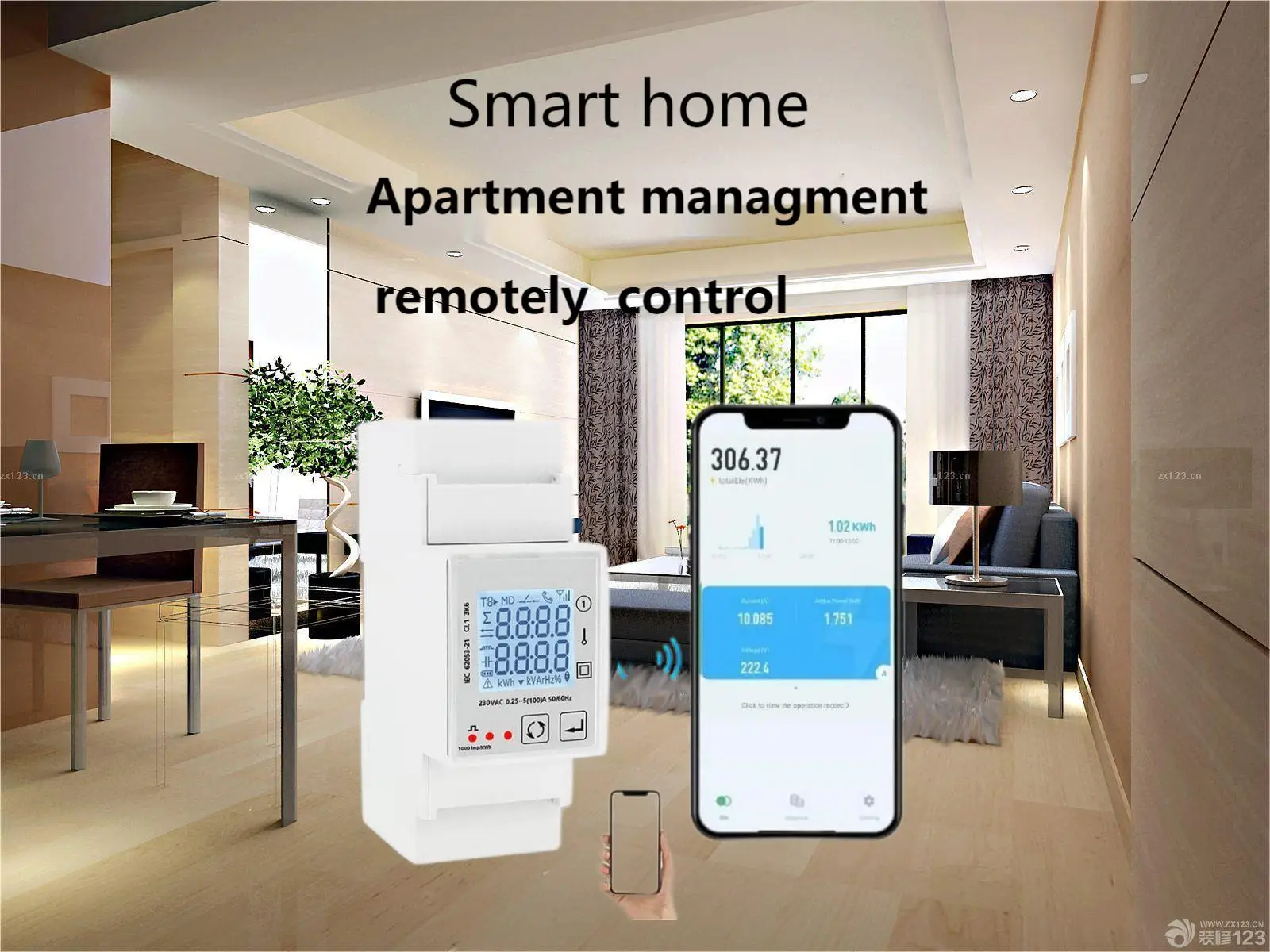 WIFI Electric Energy Meter - Accurate Power Measurement