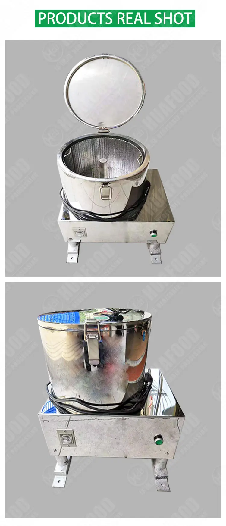 Mini Stainless Steel Deoiler - Efficient & Durable